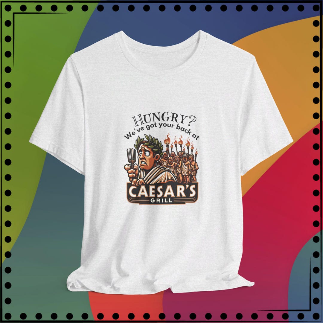 Caesar's Grill T-shirt – Funny Roman History Tee - Etsy