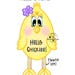 Hello Chickies, SVG, Baby Chick, Ribbon Legs, Template, Wooden Door ...