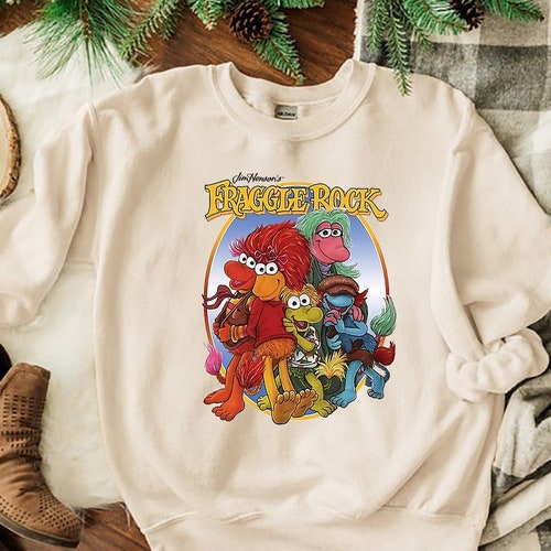Fraggle Rock Gobo Circle Silver Shirts | Etsy
