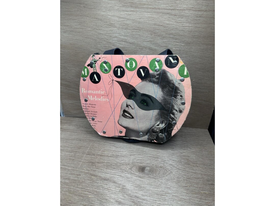 Vinyl Record Purse One of A Kind Partridge Family Handmade Unique Music ...