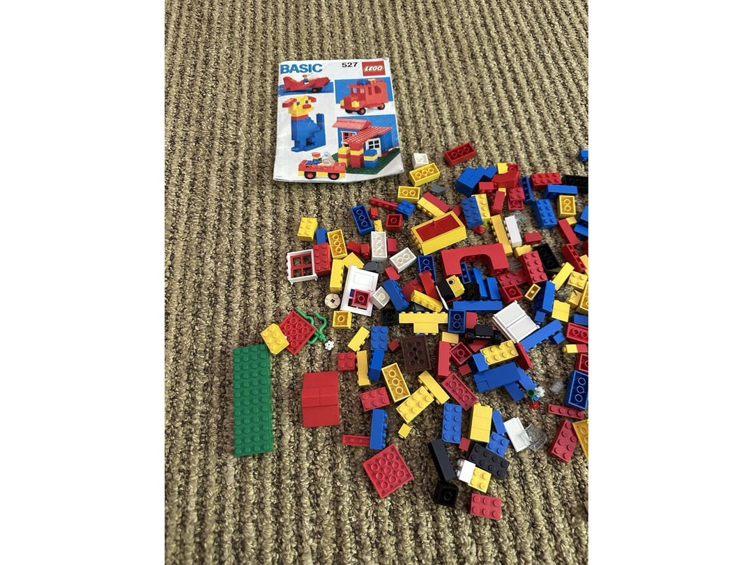 Vintage Lego Set 527 Basic Building Set 1987 - Etsy