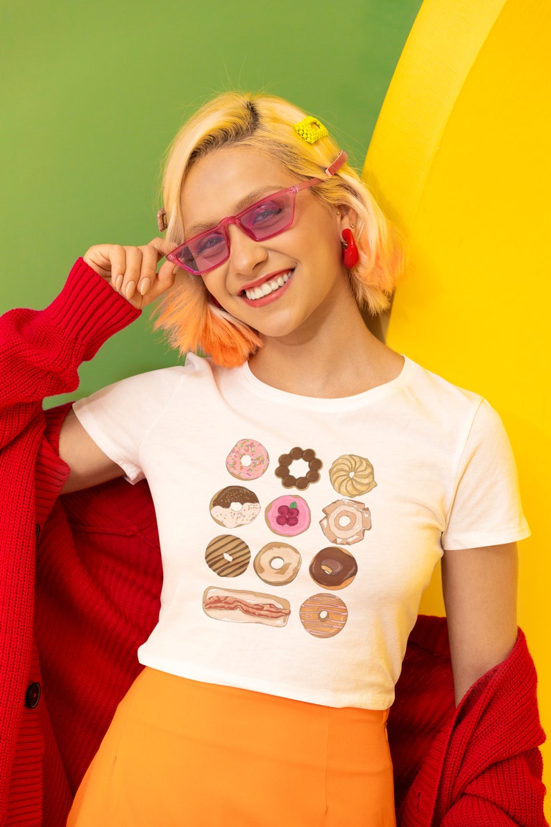 Assorted Donuts Svg Png, Food Svg, Foodie Svg, Fun Tshirts Print Svg ...