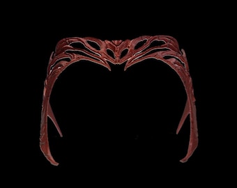 Scarlet Witch Crown Gradient Red (wanda Maximoff) - From Multiverse of ...