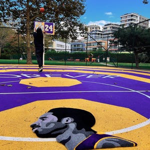 Handmade Kobe Bryant Rug - Black Mamba - Iconic Basketball Decor for ...