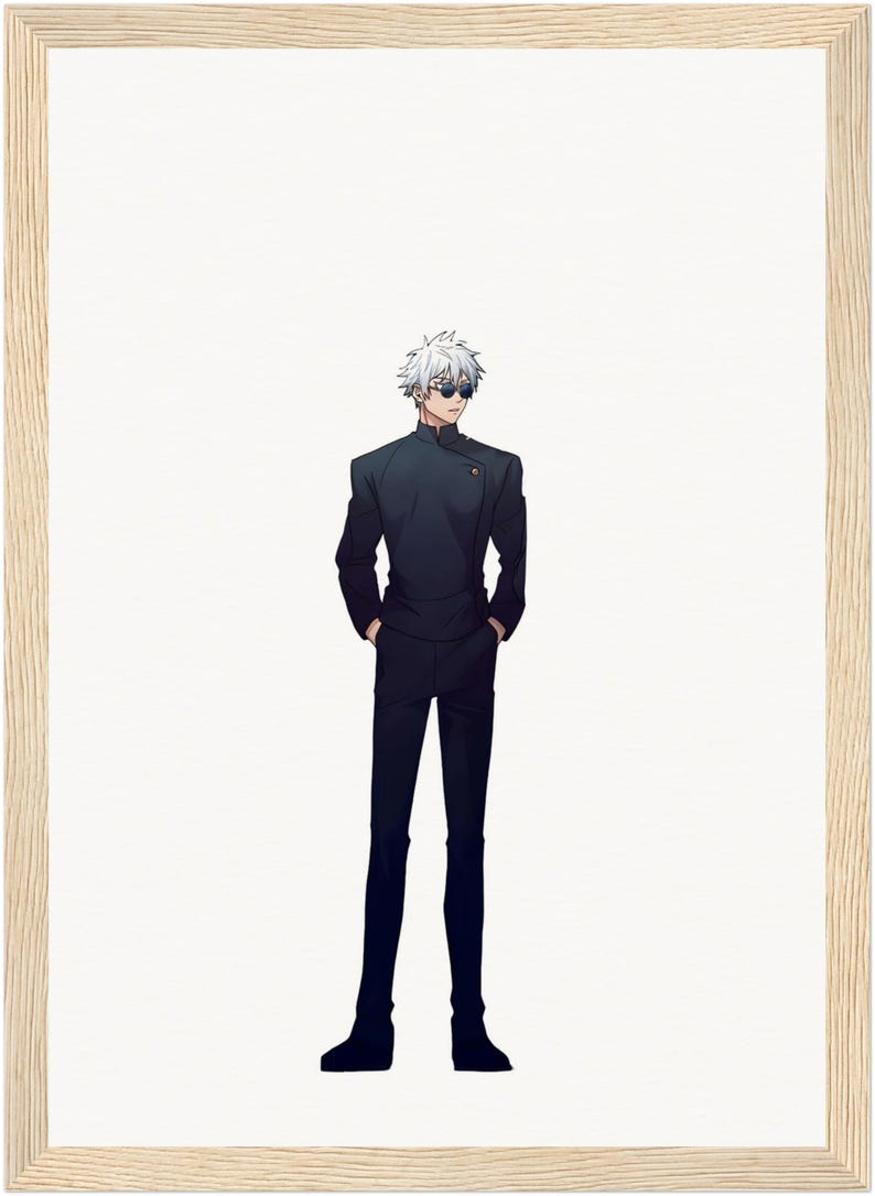 Jujutsu Kaisen Fanart Light: Satoru Gojo & Geto Artwork Table Lamp ...