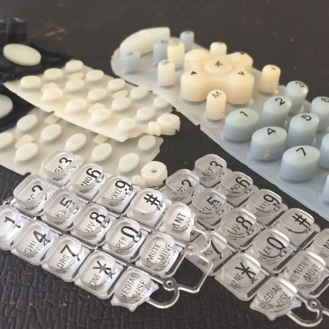 ELECTRONIC Garbage for UPCYCLED Crafts BUTTONS From Phones & Remote ...