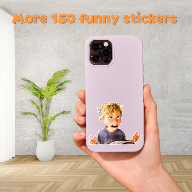 Inside out 2 / Inside out 2 Sticker Pack / Over 150 exclusive stickers ...