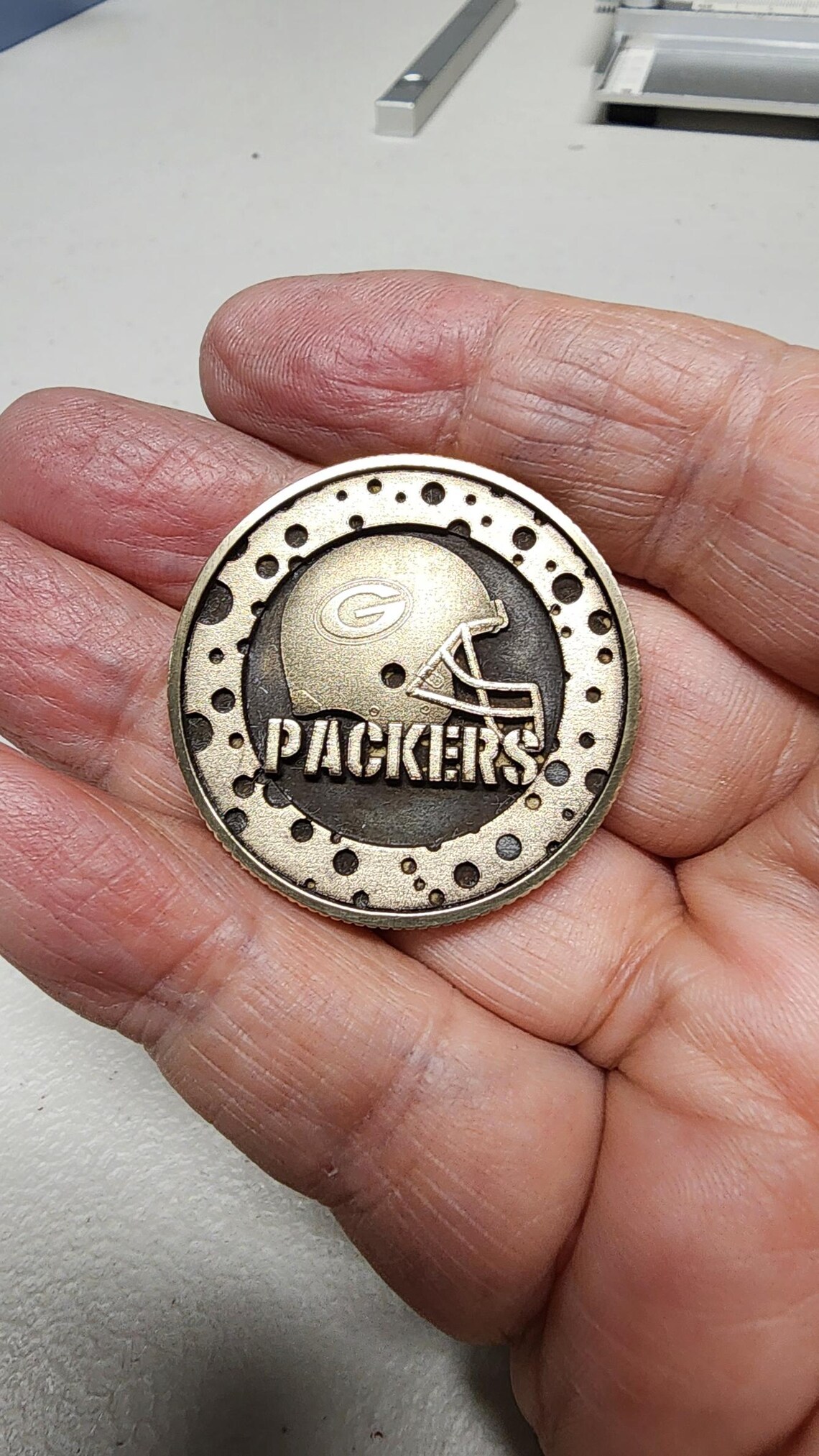 Custom Brass 40mm Coins - Etsy