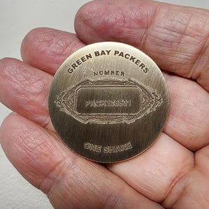 Custom Brass 40mm Coins - Etsy