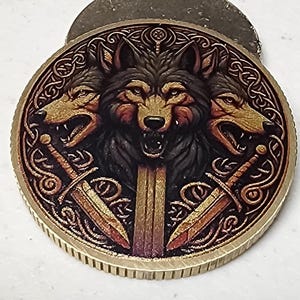 Custom Brass 40mm Coins - Etsy