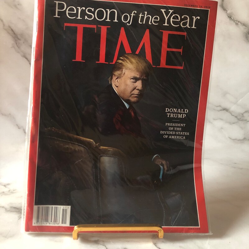 Time Magazine Donald Trump - Etsy