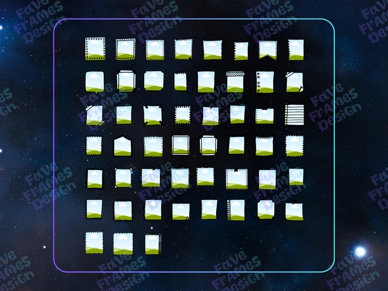 Digital Junk Journal Kit Canva Frames, Fillable Banner Frames, Easy ...