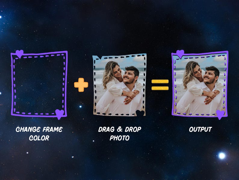 Digital Junk Journal Kit Canva Frames, Fillable Banner Frames, Easy ...