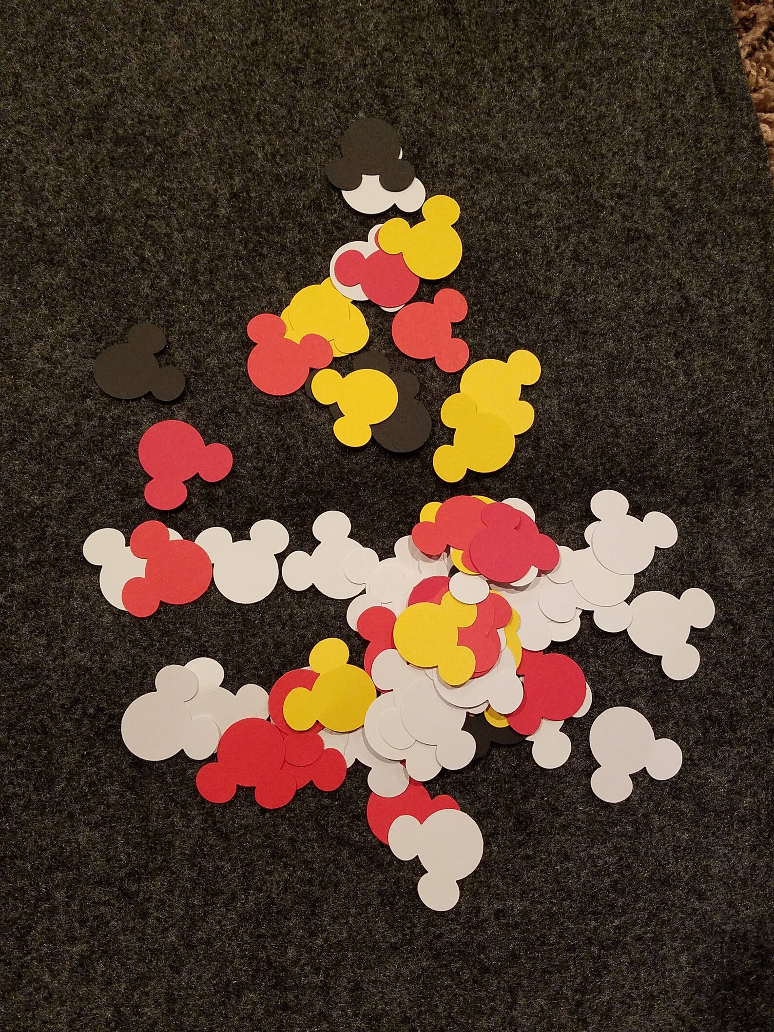 Mickey Mouse Punches Qty 50 - Etsy