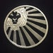 Rasta Lion Hand Cut Silver Bullion Round Cut Coin Jewelry - Etsy