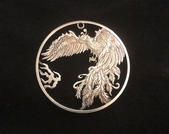 Phoenix Bird of Ancient Mythology Rising From the Ashes South - Etsy