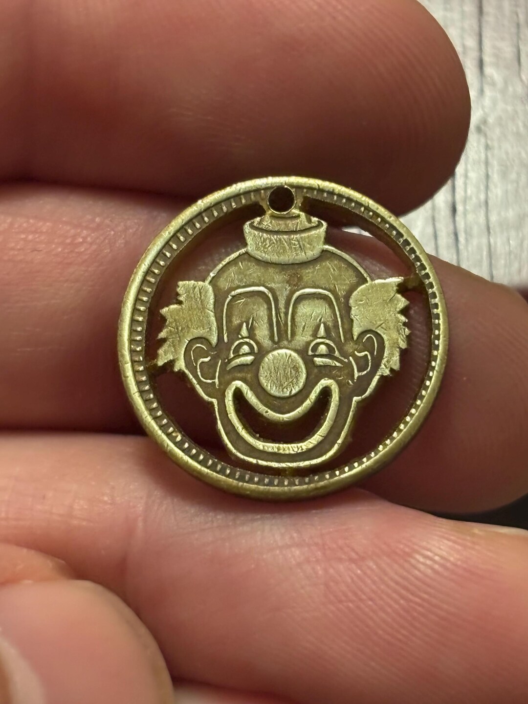 Vintage Arcade Token Featuring Happy Clown With a Broad Smile - Perfect ...