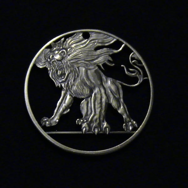 Lion Coins - Etsy