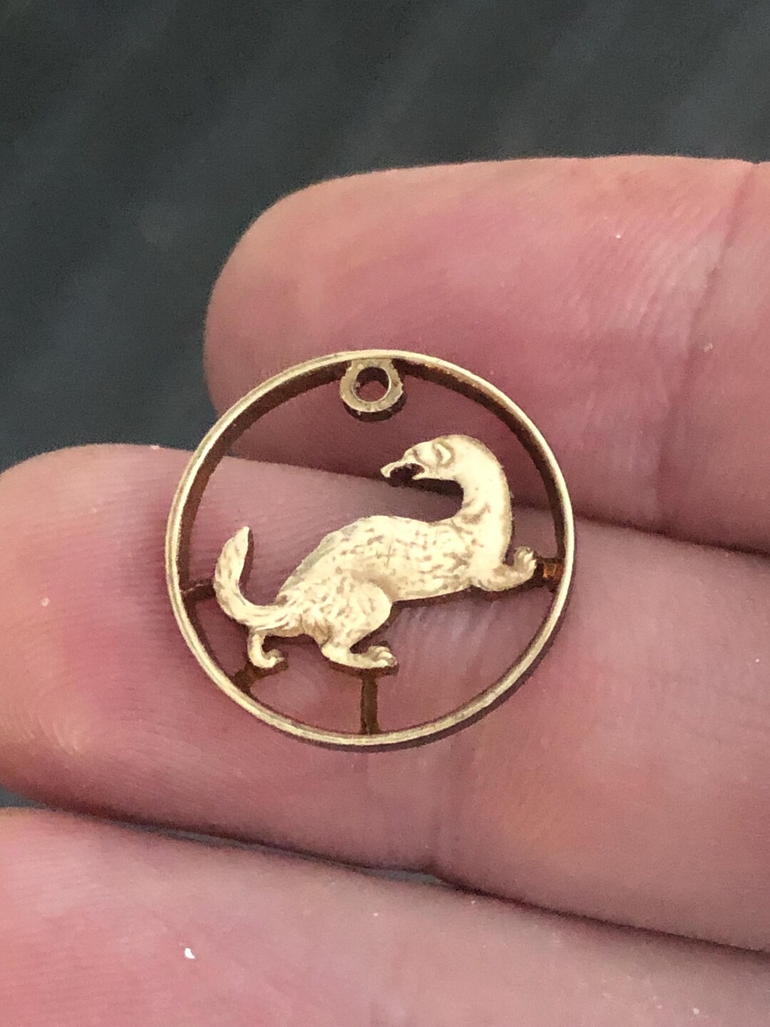 Malta 1998 Hand Cut Coin Pendant Featuring Everybody’s Favorite Animal ...