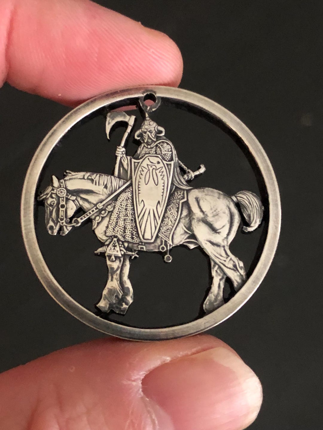 Frank Frazetta’s Death Dealer Hand Cut Silver Bullion Round Molly ...