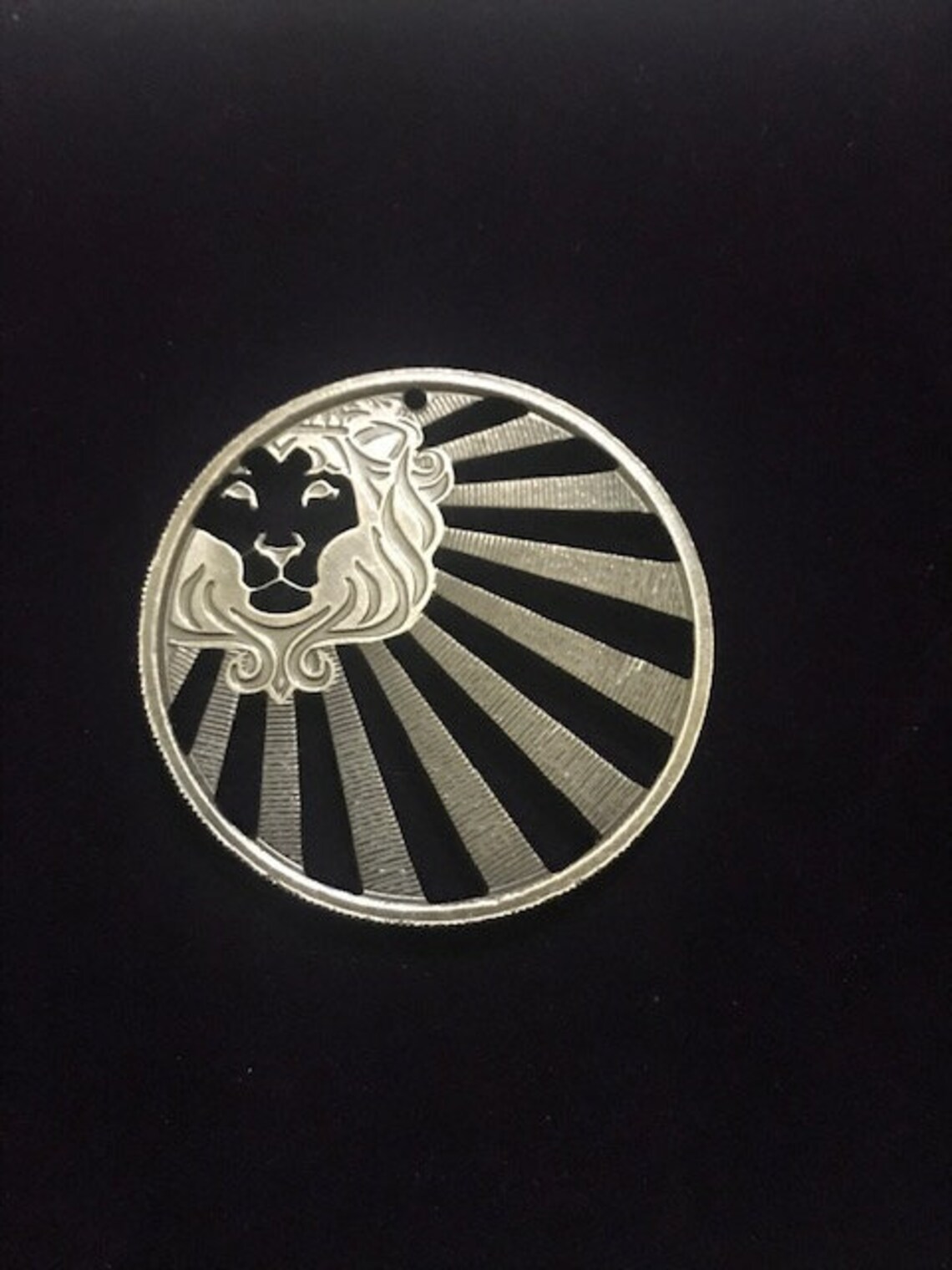 Rasta Lion Hand Cut Silver Bullion Round Cut Coin Jewelry - Etsy