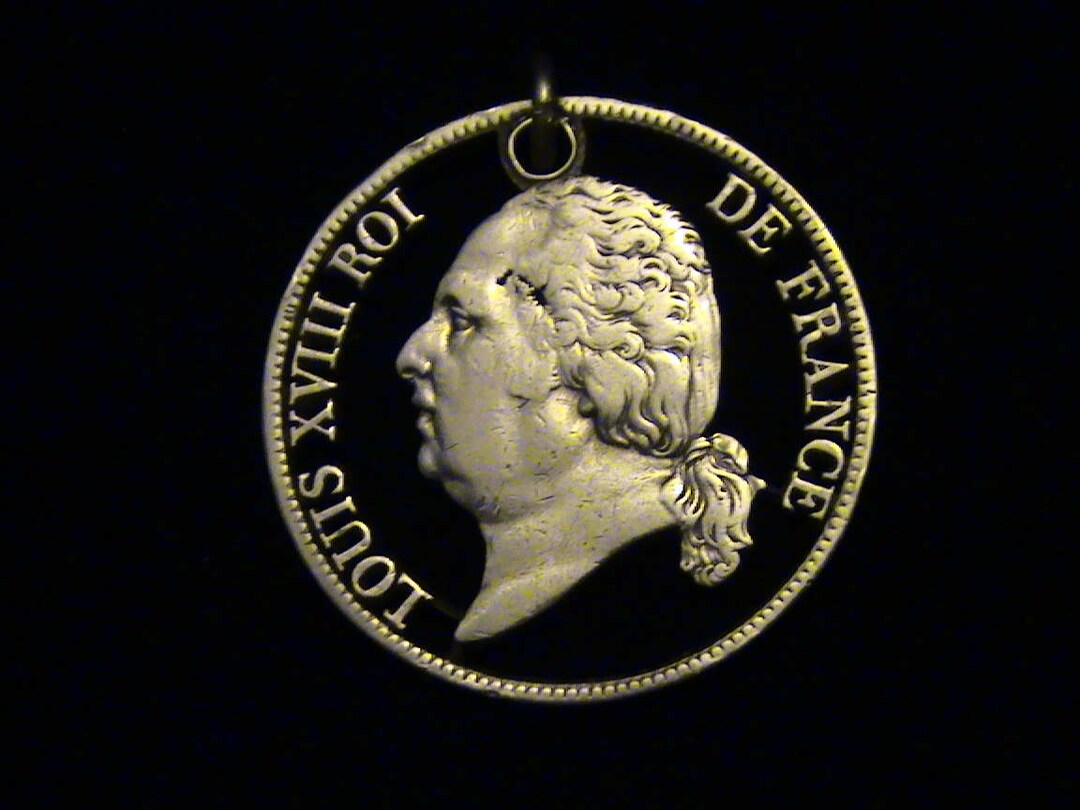 FRANCE - 1823 - King Louis XVIII - SILVER - One of A Kind!!! - Etsy