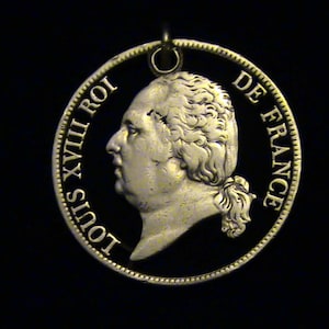 FRANCE - 1823 - King Louis XVIII - SILVER - One of A Kind!!! - Etsy