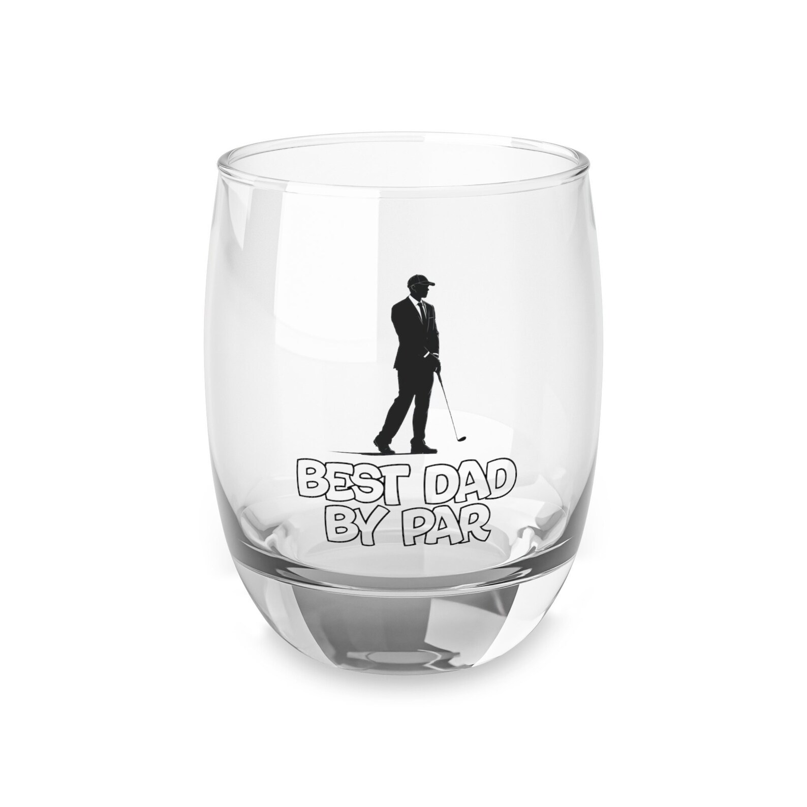 Whiskey Glass Personalized Best Dad by Par Golf Gifts for Dad Scotch ...