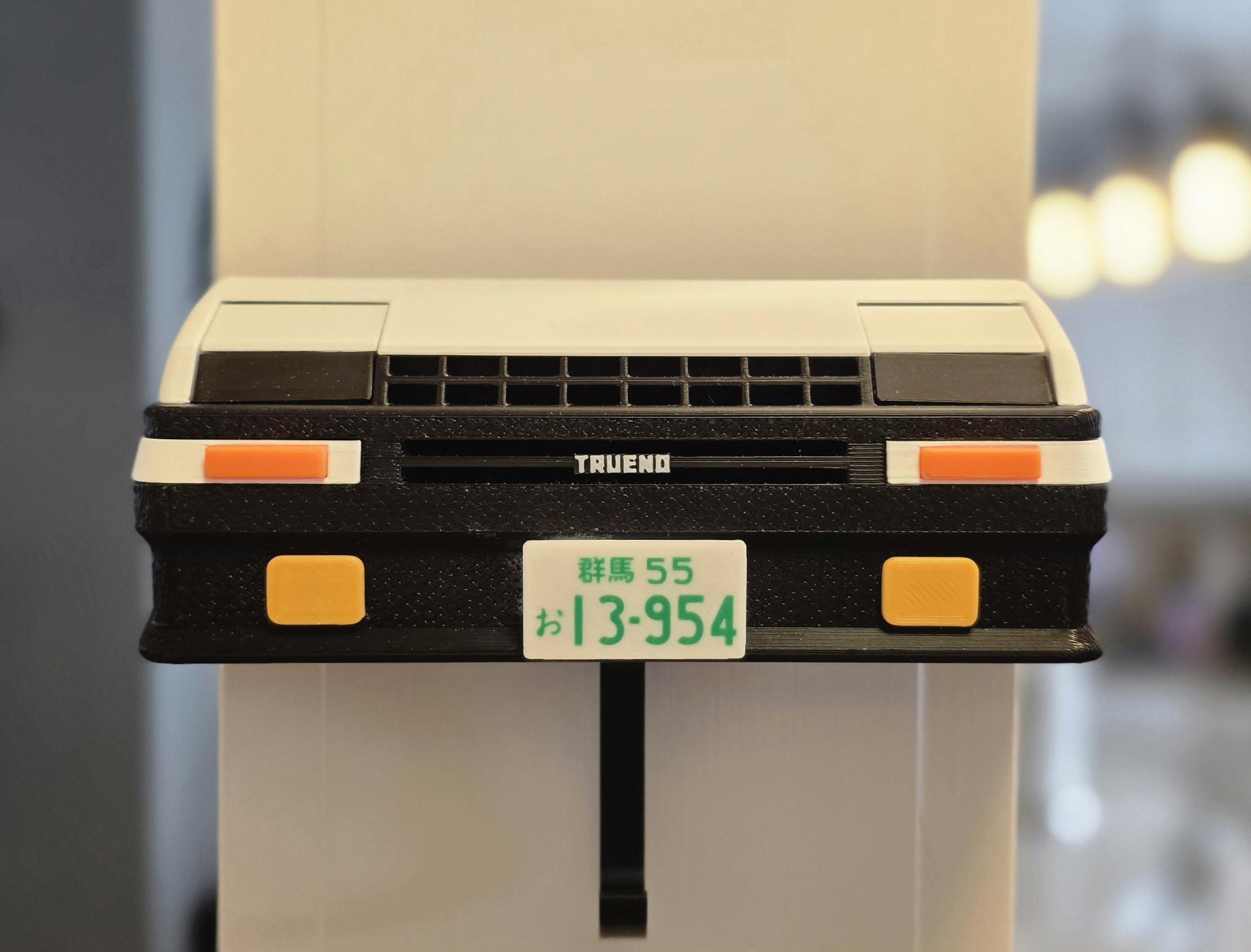 3D Printed AE86 Trueno Key Holder: Pop-up Headlights, JDM Car Accessory ...
