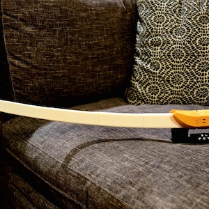 3D Printed Banana Katana Sword With Display Stand: Anime Cosplay Prop ...