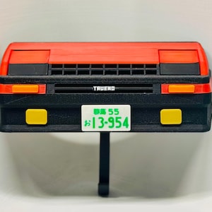 3D Printed AE86 Trueno Key Holder: Pop-up Headlights, JDM Car Accessory ...