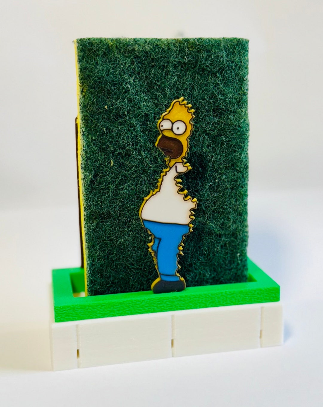 Funny Cartoon Meme Homer Sponge Holder - Etsy
