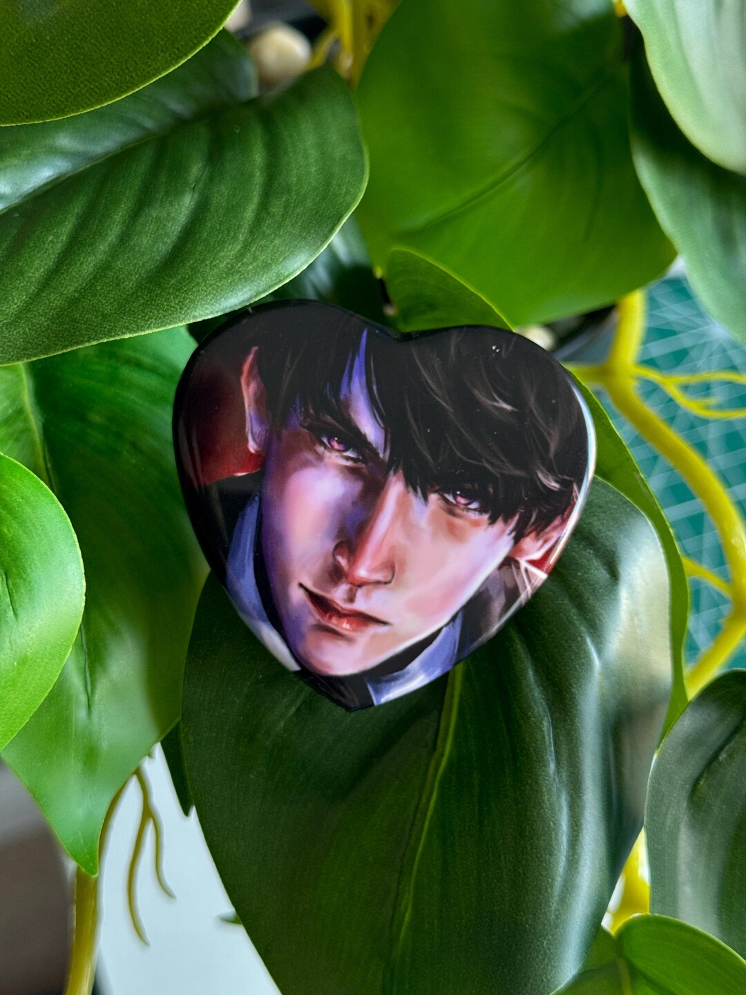 Caleb Heart Badge, Love and Deepspace - Etsy UK