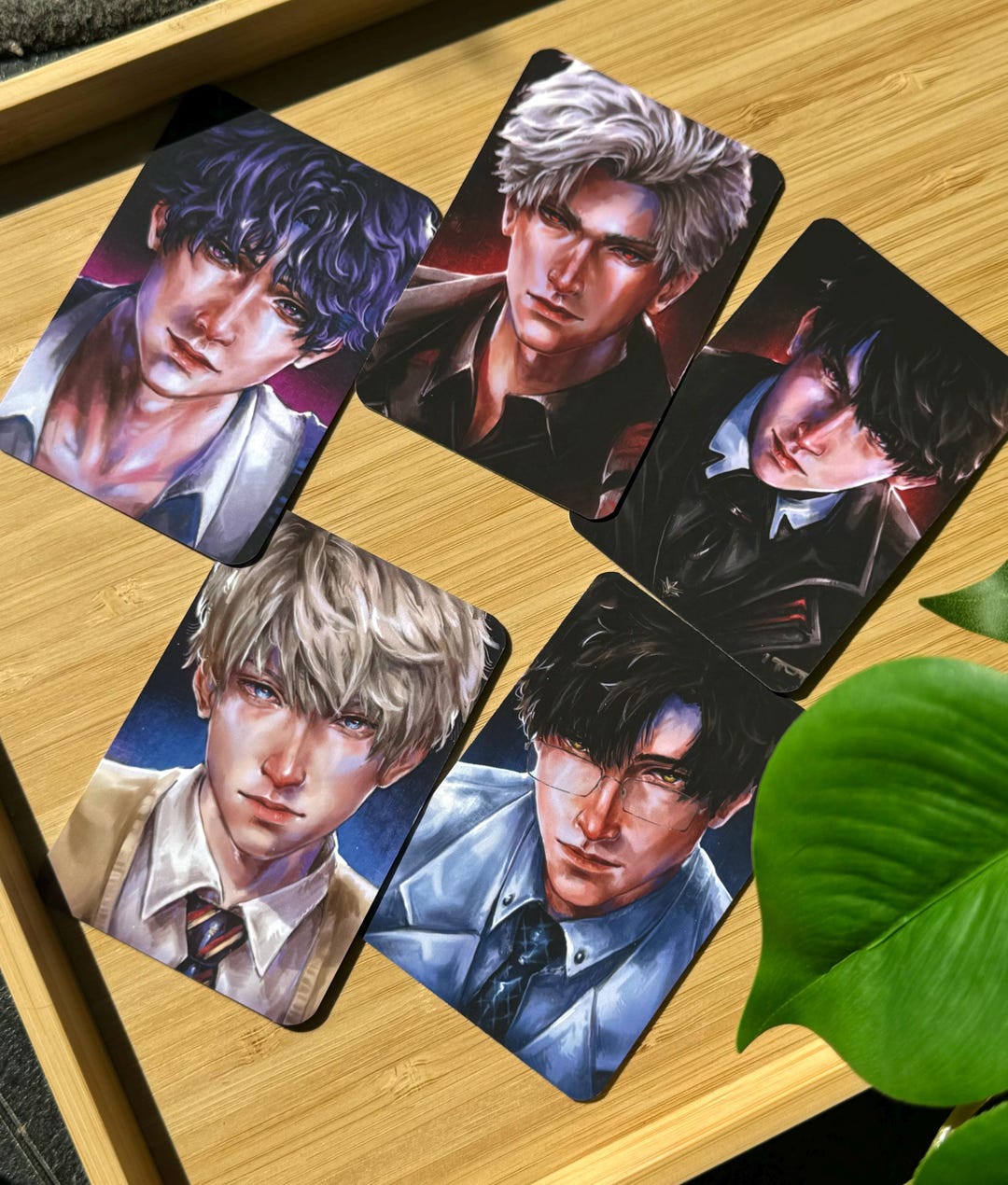 DISCONTINUED Love and Deepspace Photocards, Sylus, Zayne, Caleb ...
