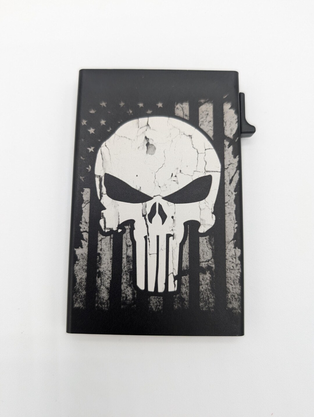 The Punisher Custom Laser-etched Wallet - Etsy