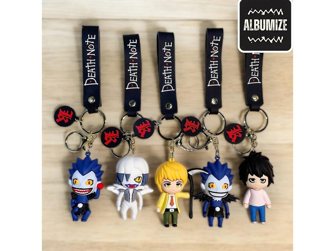 Death Note Anime Keychain, Anime Car Keychain, Keyring Accessories ...