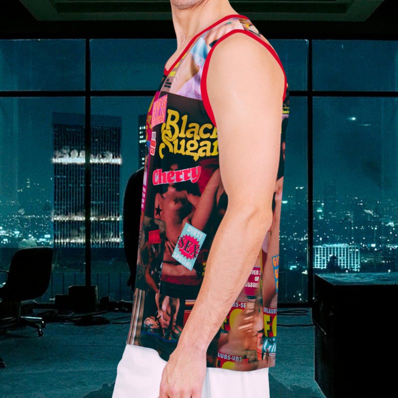 Tyler Durden Fight Club Tank Top: Vintage Graphic Brad Pitt Shirt - Etsy