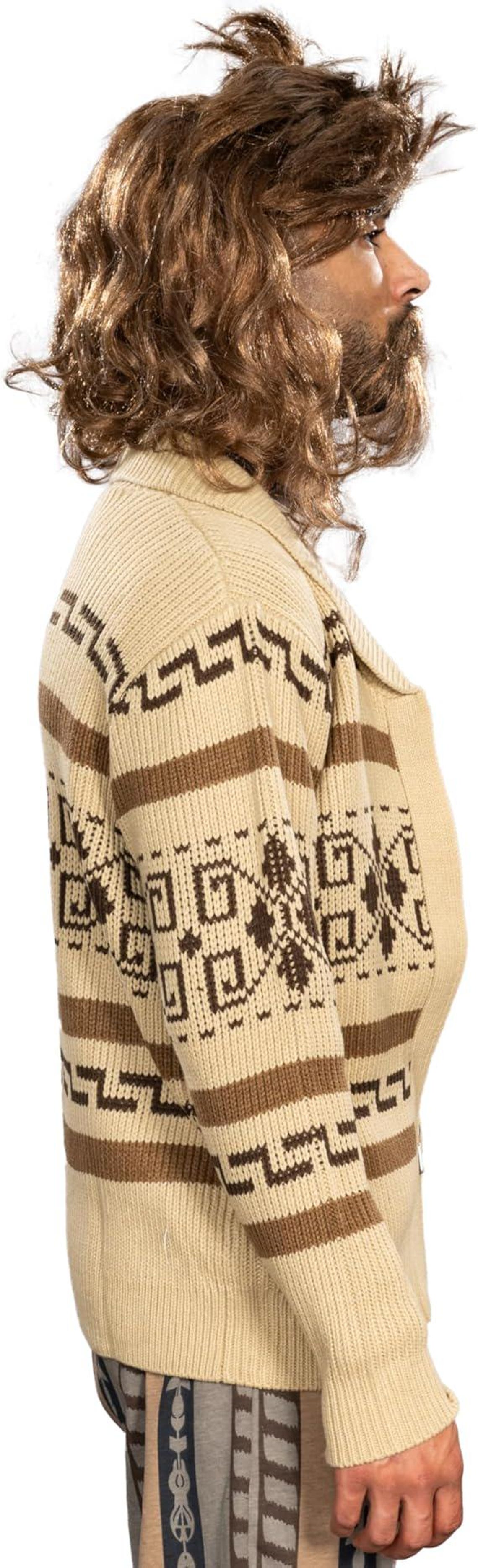The Dude Cardigan Sweater, Big Lebowski Sweater, Retro Knit Sweater ...