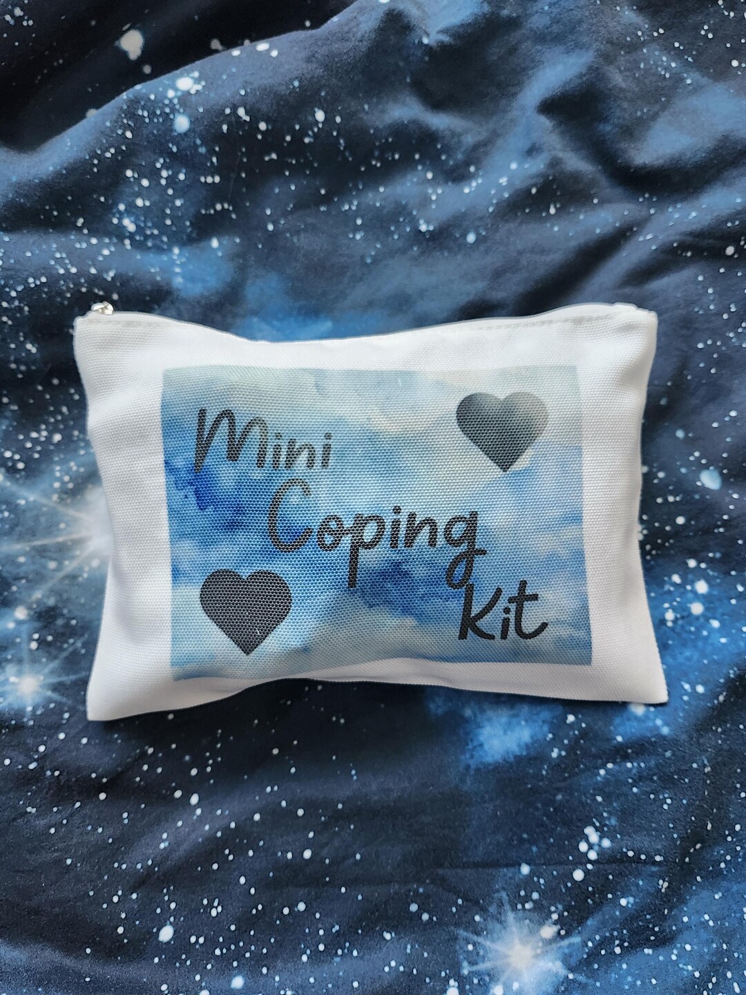 Mini Coping Kit for Mental Health on the Go Help Zipper Bag Self Care ...