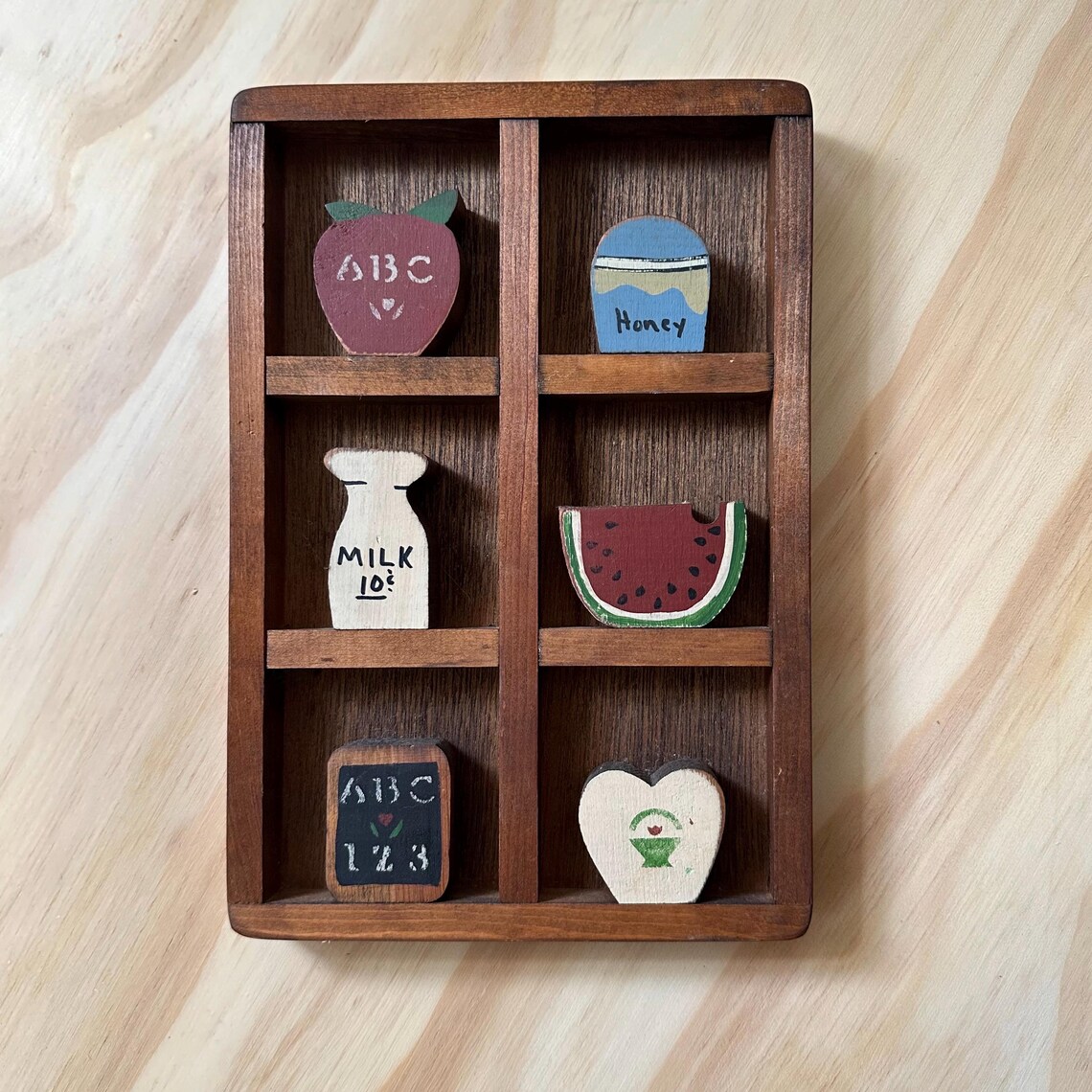 Vintage Country Shadow Box - Etsy