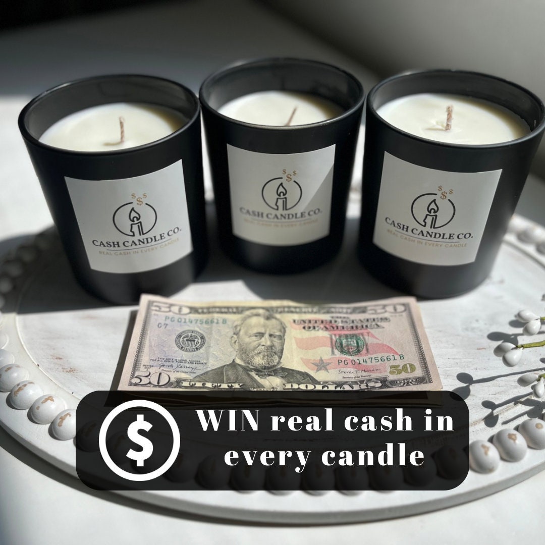 Candle With Prize, Cash Candle, Candle With Cash Prize Inside, Surprise ...