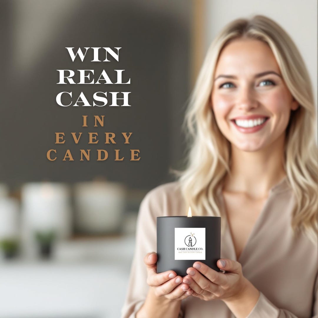 Cash Candle, Surprise Candle, Money Inside Candle, Money Candle, Win ...