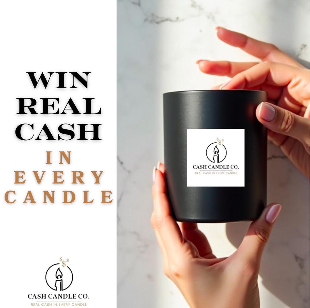 Candle With Prize, Cash Candle, Candle With Cash Prize Inside, Surprise ...