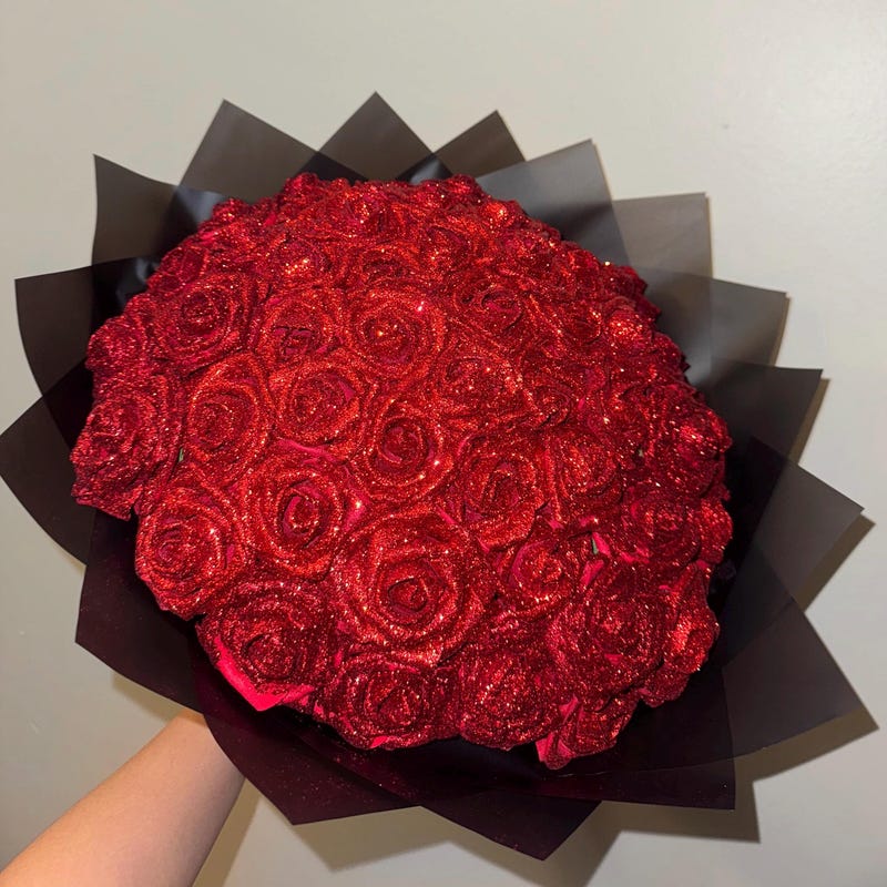 Ramo de rosas eternas* - Etsy México
