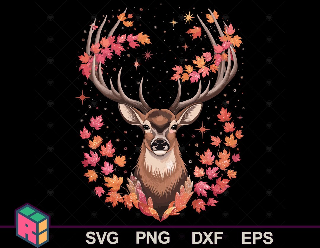 Big Buck SVG PNG Deer Deer Buck Design Deer Art Sublimation Deer ...
