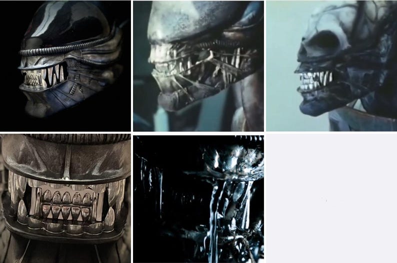Alien « big Chap » Head/bust - 1:1 Scale Replica (life Size) - Etsy