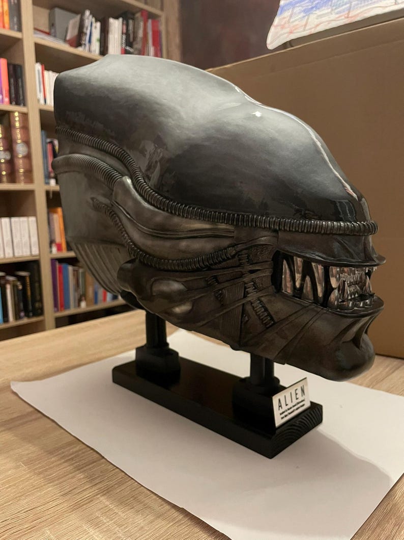 Alien « big Chap » Head/bust - 1:1 Scale Replica (life Size) - Etsy