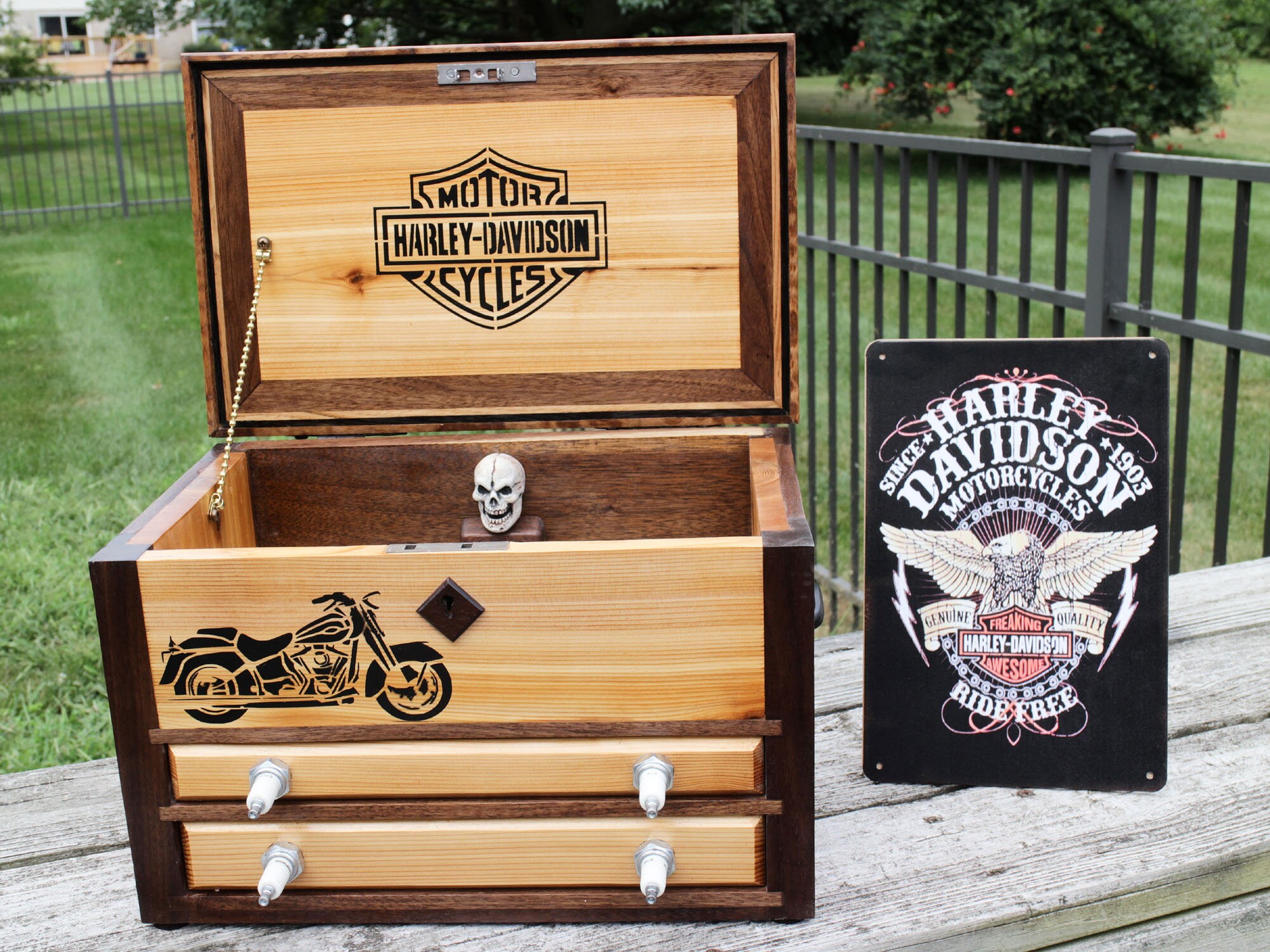 Motorcycle Chest - Etsy