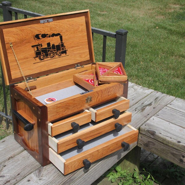 Wooden Machinist Tool Box - Etsy