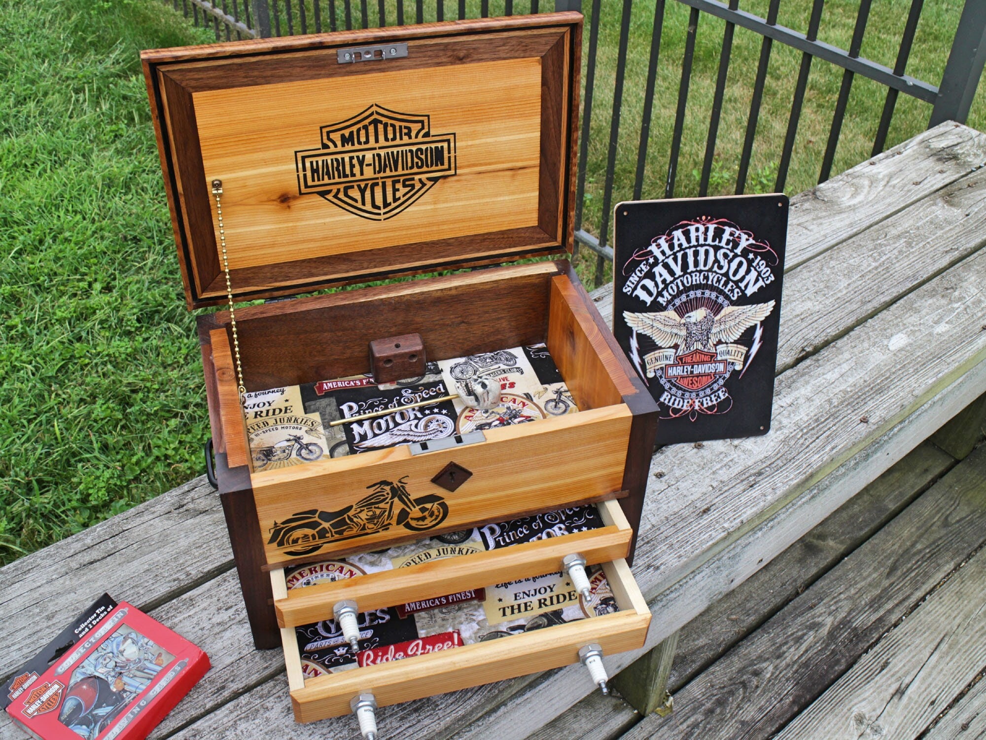 Motorcycle Chest - Etsy